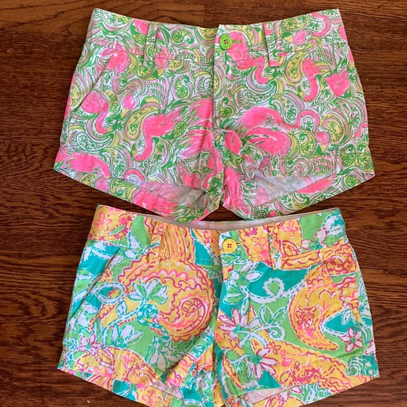 Lilly Pulitzer | Shorts | 2 Lilly Pulitzer Walsh Shorts | Poshmark